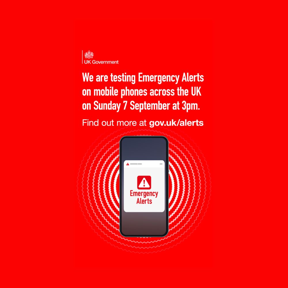 UK's Emergency Alert system test on Sunday 7 September 2025 | Voluntary ...